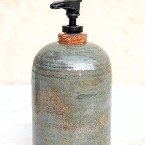 Handmade Ceramic Soap Dispenser - Etsy