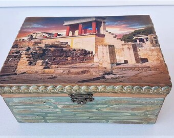 Greek Jewelry Box | Etsy