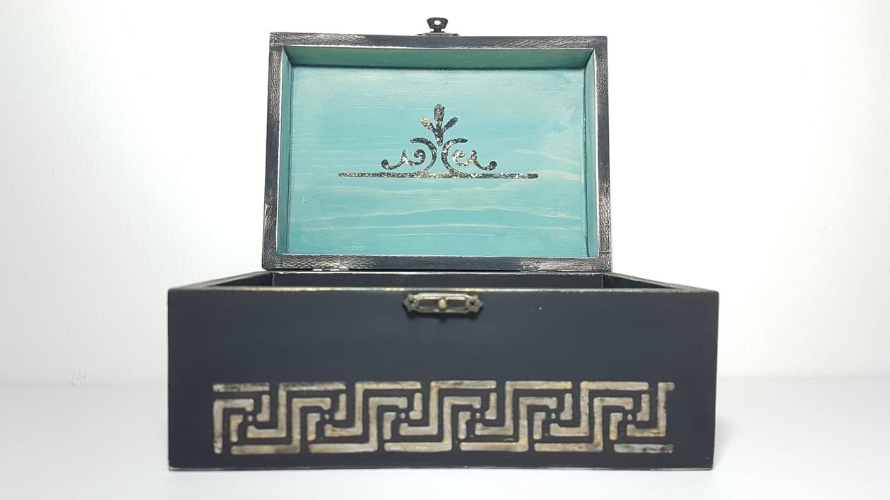 Ancient Greek Jewelry Box Organizerolive Tree Wreath Luxury - Etsy