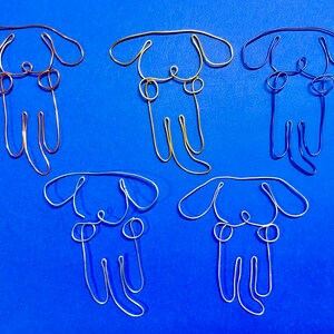 Handmade Wire Dog Bookmark - Unique, Cute Holiday Gift for Book Lovers ...