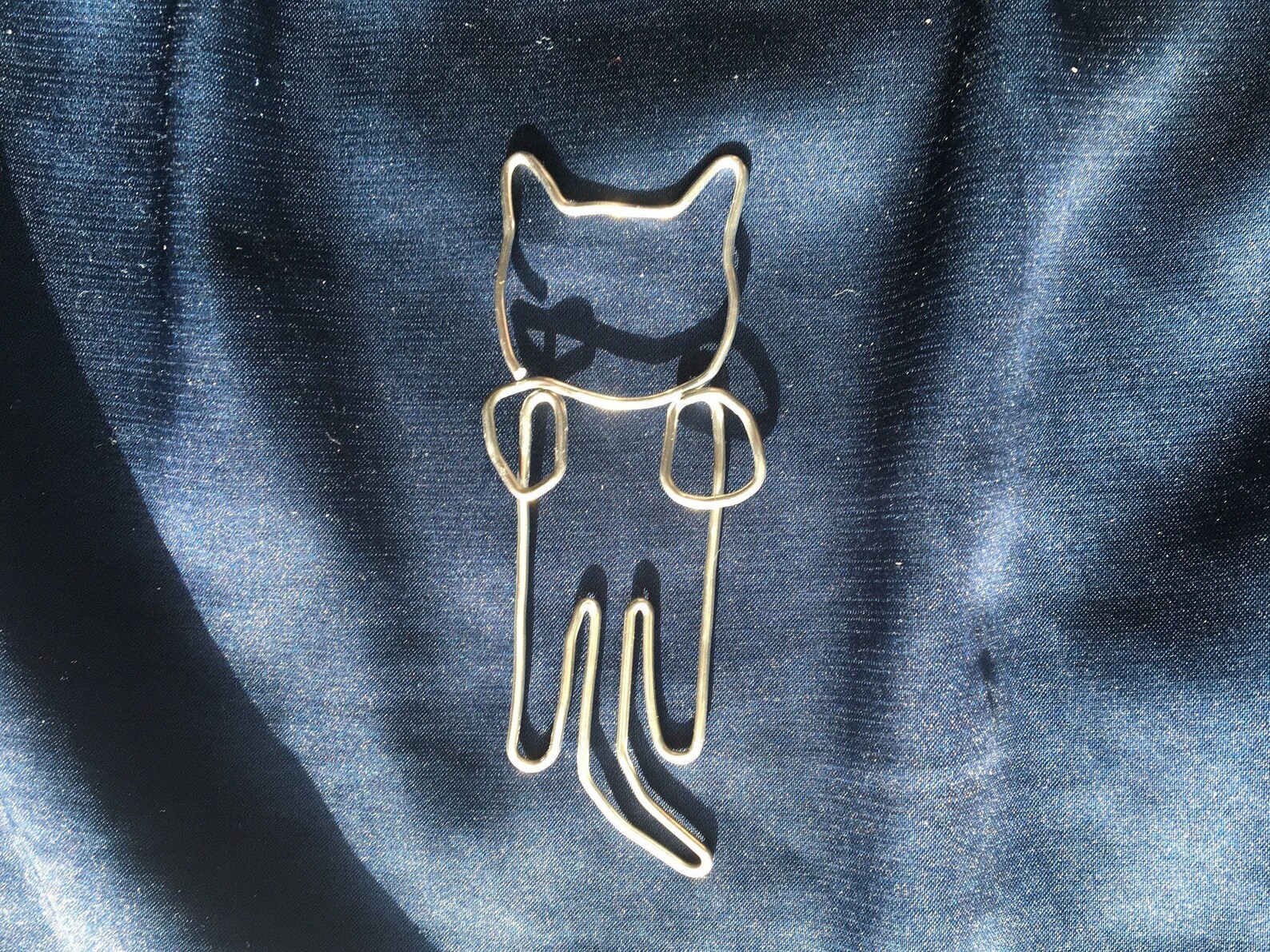Handmade Wire Cat Bookmark Unique Cute Gift for Book - Etsy