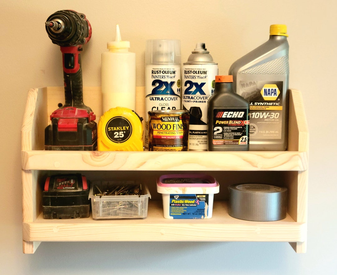 Wall Shelf, Utility Shelf, Garage Organization Shelf, - Etsy