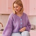 Lily Cardigan PDF Knitting Pattern - Etsy