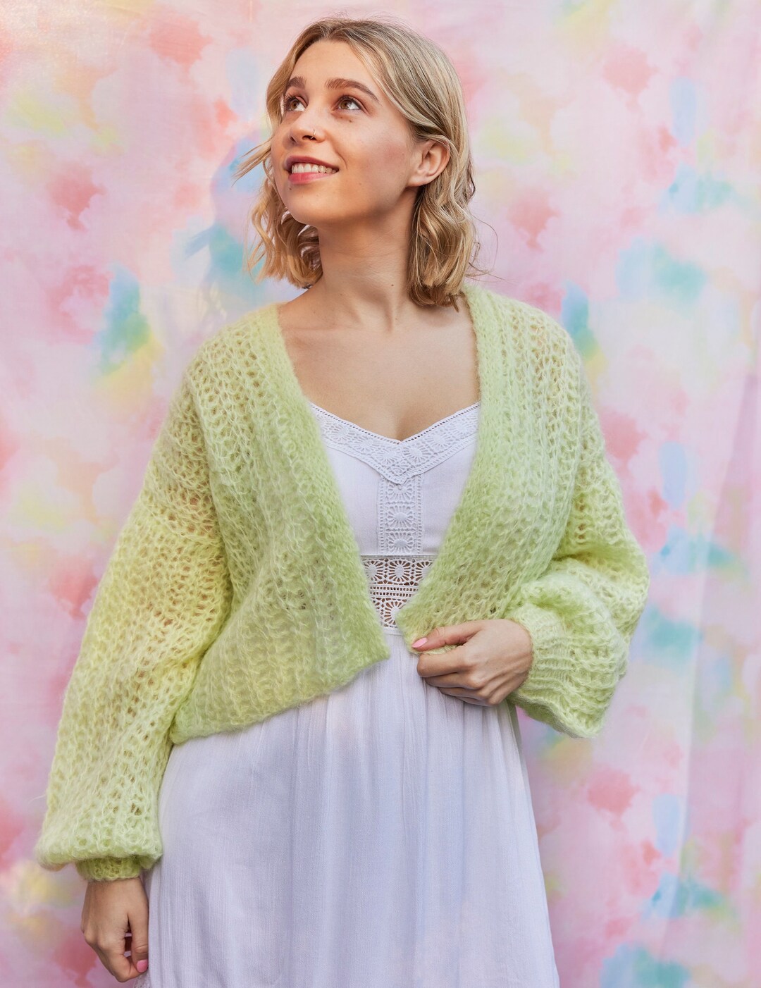 Cassie Cardigan PDF Knitting Pattern - Etsy