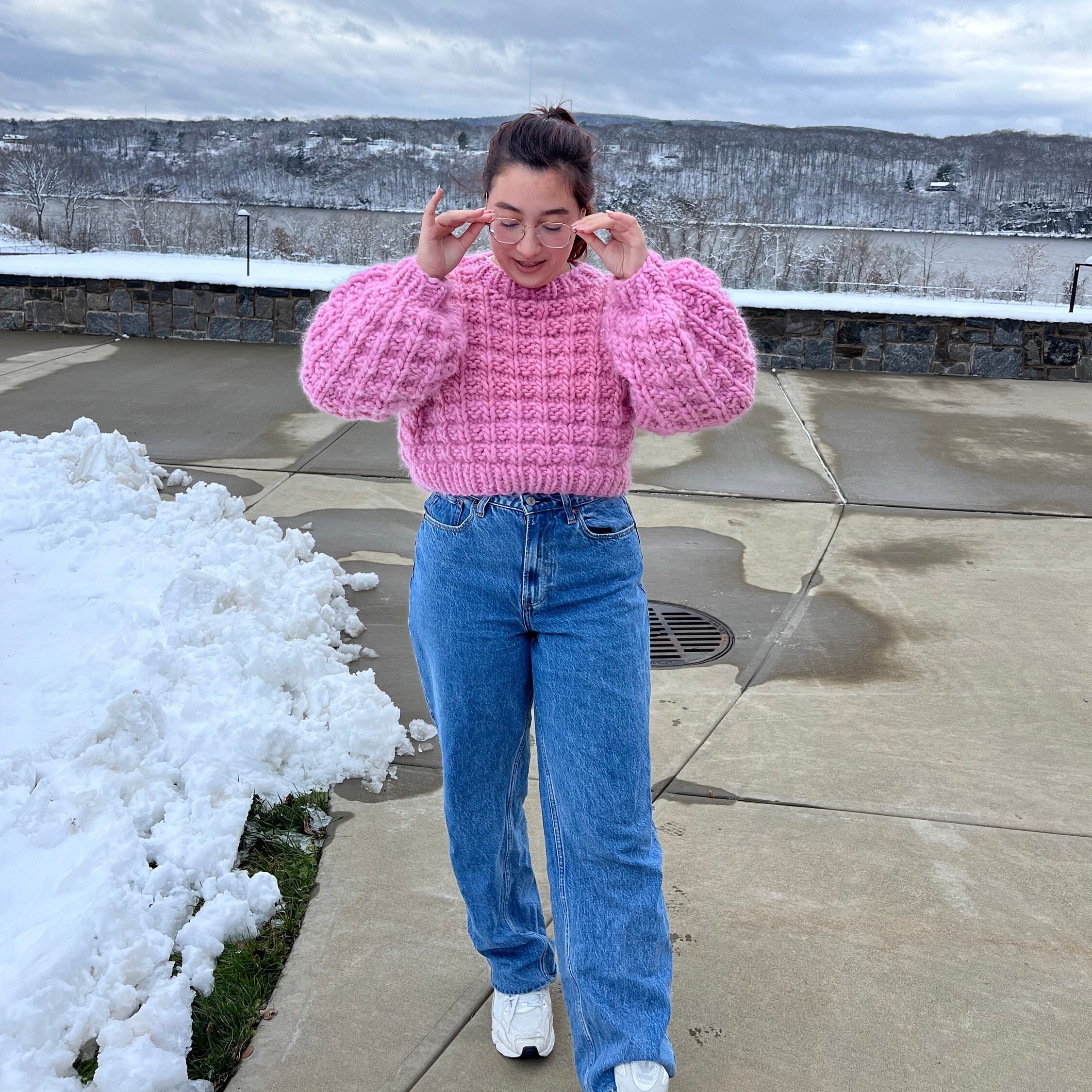 For the Love of Waffles Jumper | Digital Knitting Pattern | Chunky ...