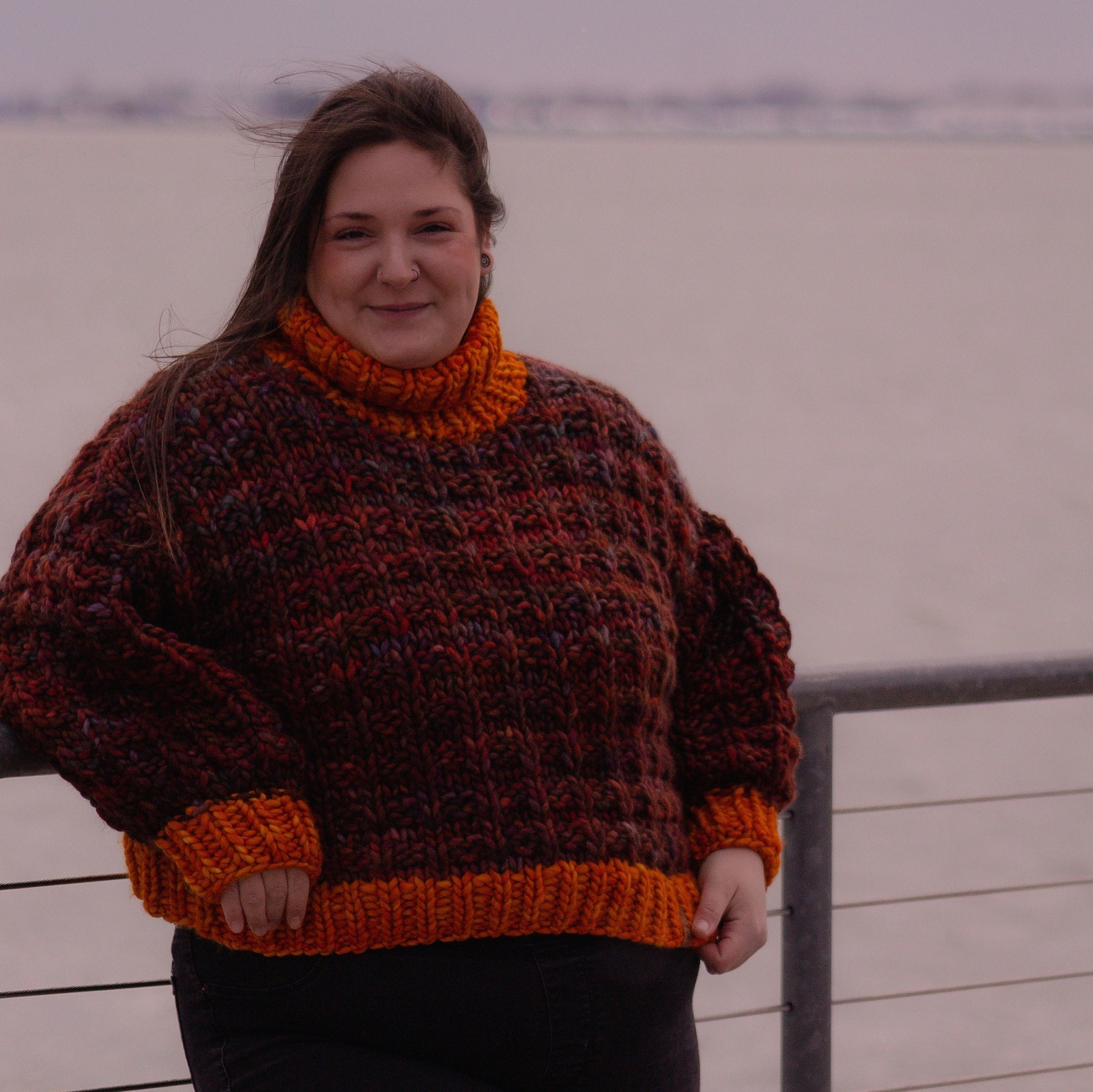 For the Love of Waffles Jumper | Digital Knitting Pattern | Chunky ...