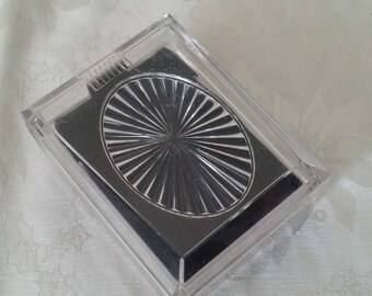Vintage Lucite Box - Etsy