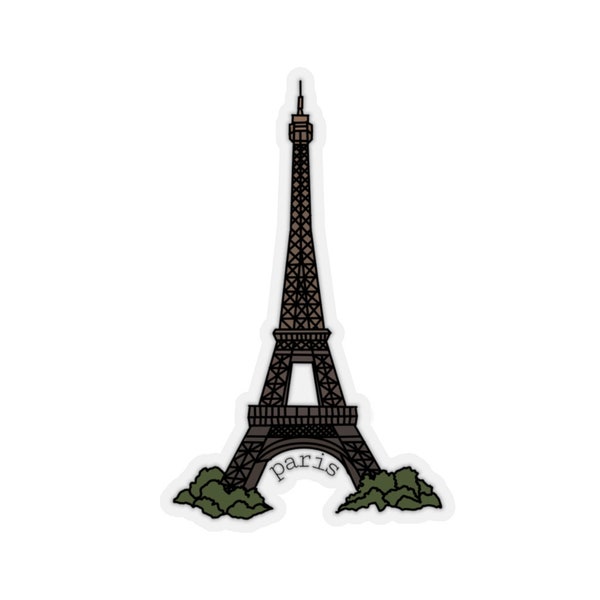Eiffel Tower Sticker - Etsy