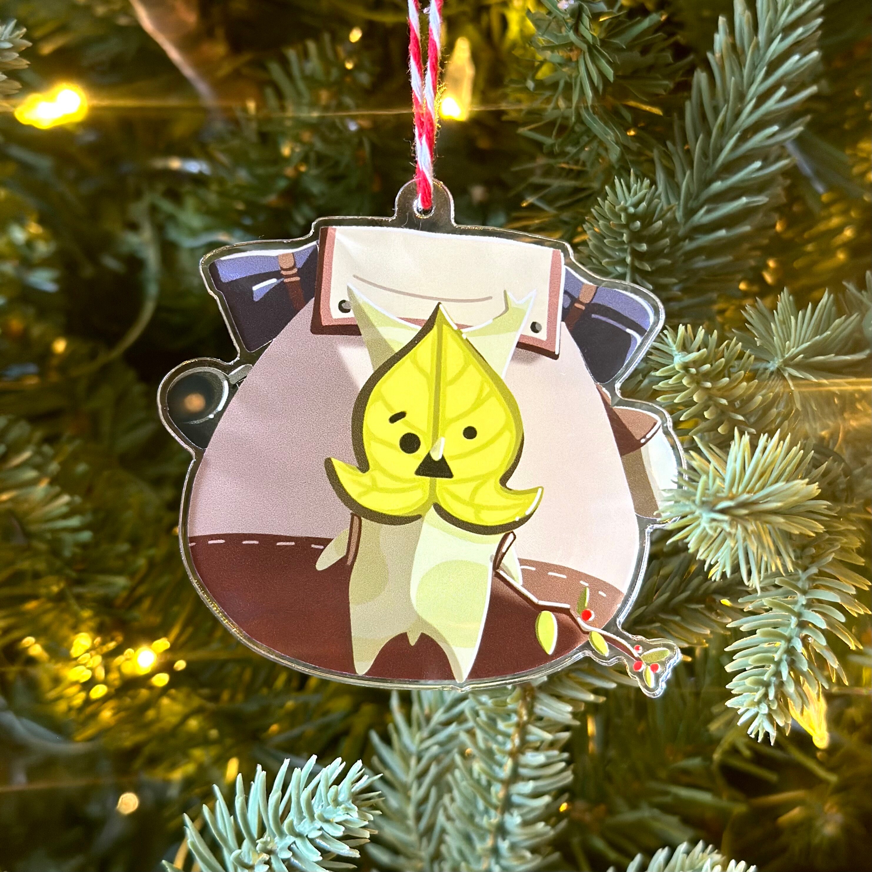 Korok With a Backpack Keychain or Ornament - Etsy