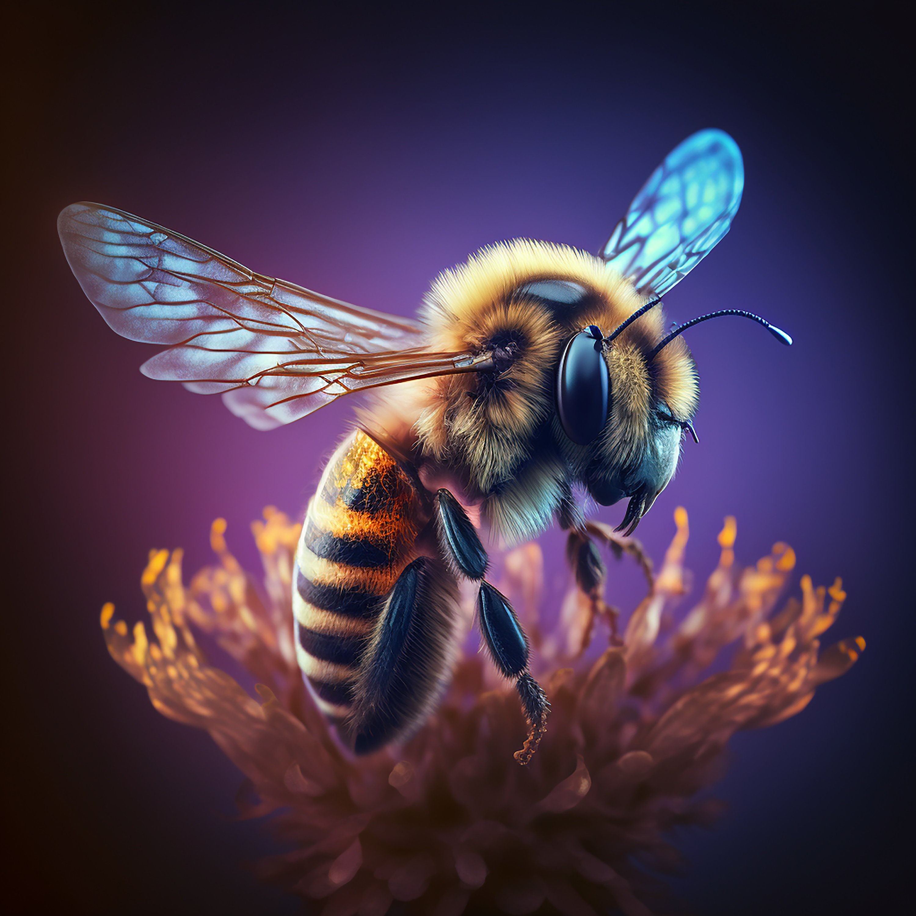 Gorgeous Honey Bee Prints: Bring the Beauty of Nature Into Your Home - Etsy