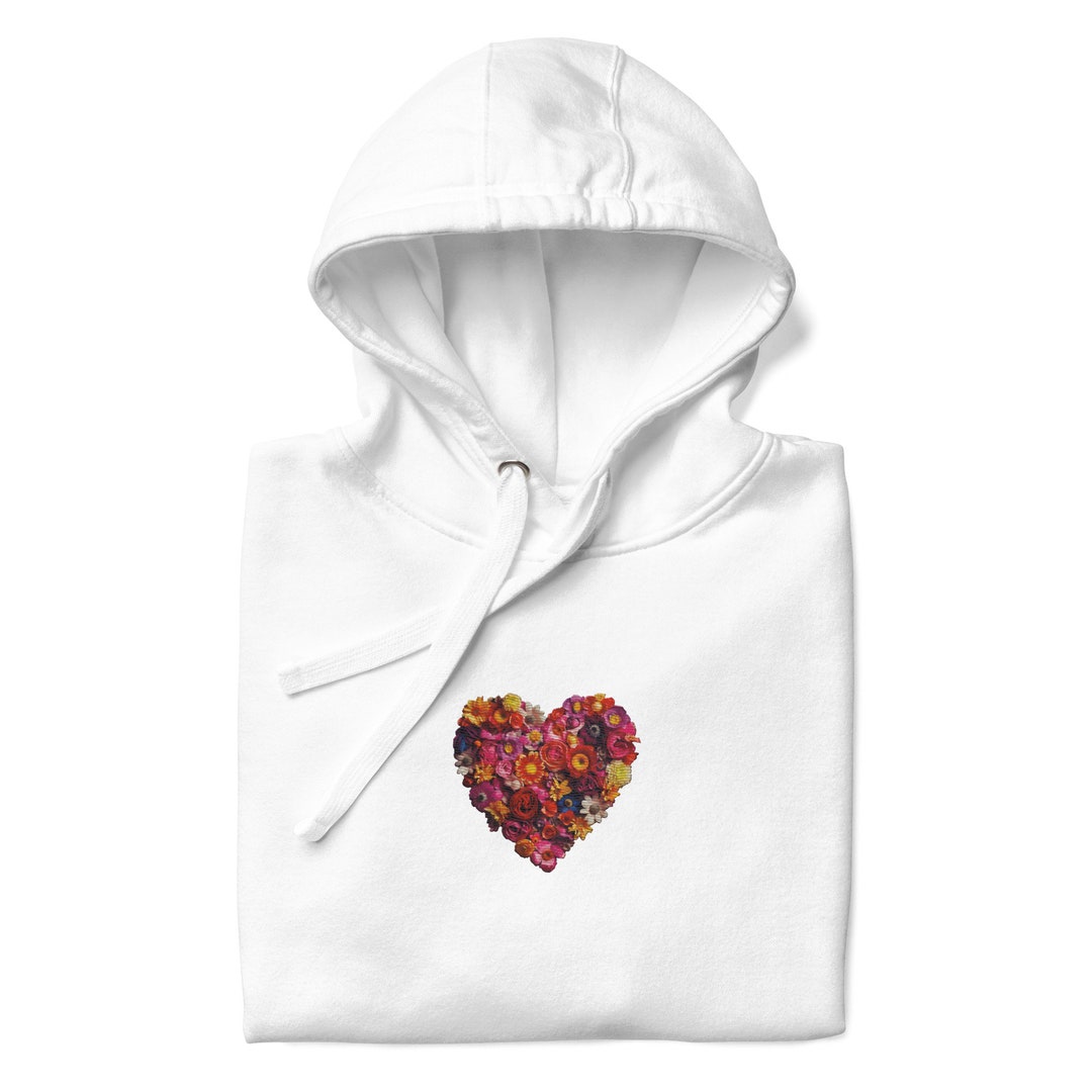 Love is All We Need, Flowers, Jenasis Unisex Hoodie - Etsy