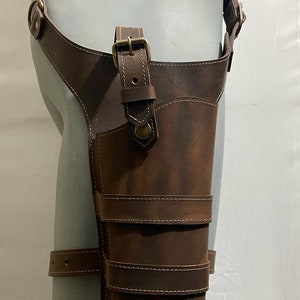 Jyn Erso Belt Gun Holster Leg Strap Cosplay Costume Prop Leather Belt ...