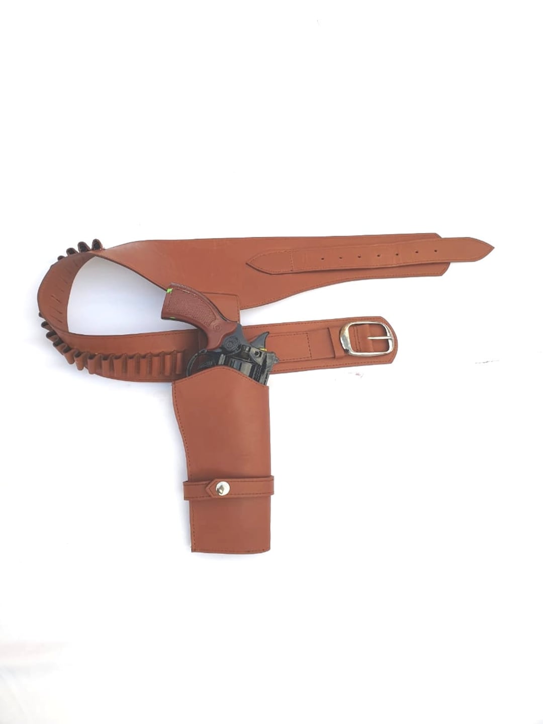 TS Wild West Hip Gun Belt Holster Old Western Cowboy Revolver Holder ...