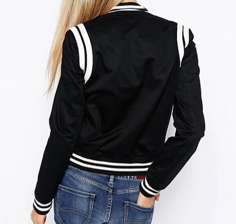 Ladies Varsity Jacket Uk/baseball Bomber Wool Blend/ College - Etsy UK
