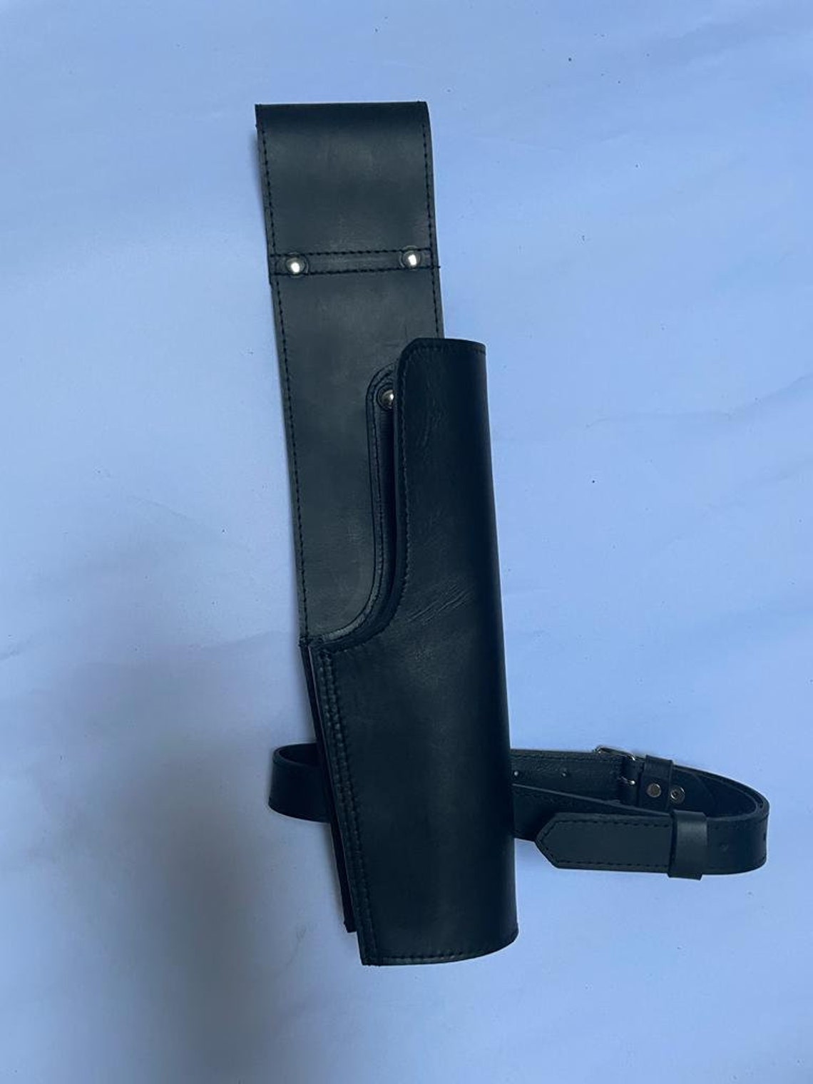New Westar 35 Holster Bounty Hunter Inspired Leather Belt With Pouch ...