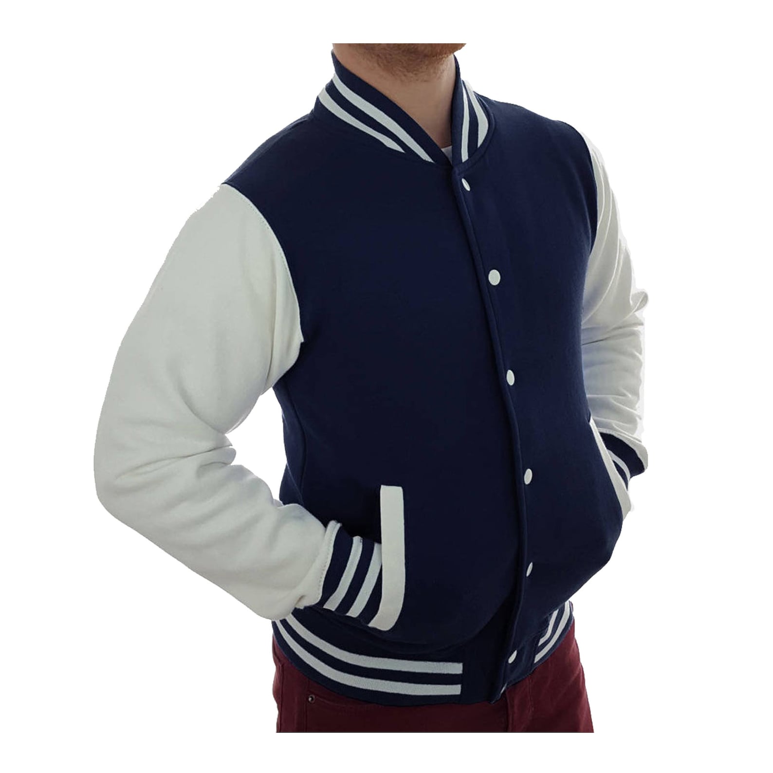 Navy Blue Letterman Varsity Jacket Navy Blue Bomber Varsity - Etsy UK