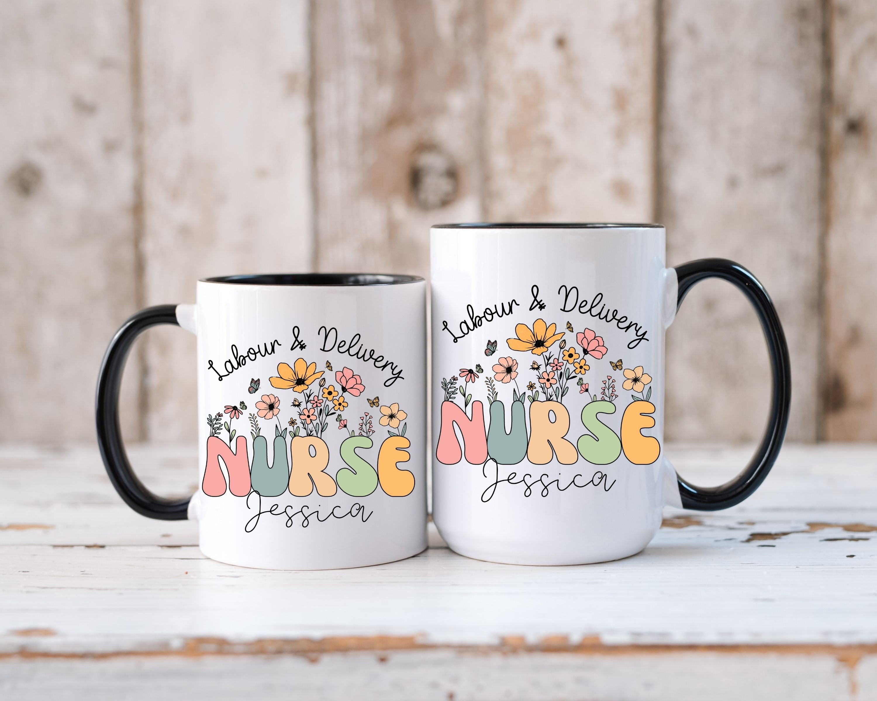 Personalized Nurse Mug Nurse Appreciation Gift Custom Nurse Gift Custom ...