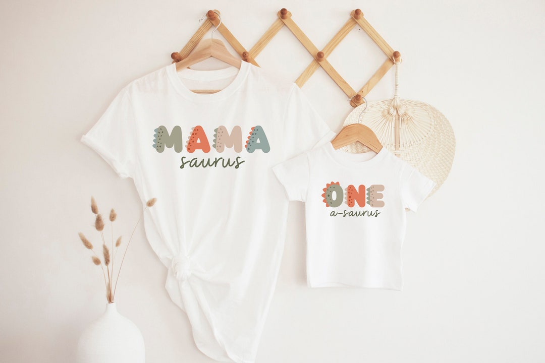 Oneasaurus 1st Birthday Dinosaur T-shirt: Matching Family Dino Party - Etsy