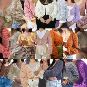 Crochet Textured Lace Cardigan Pattern | Fleur De Lys Cardigan by ...