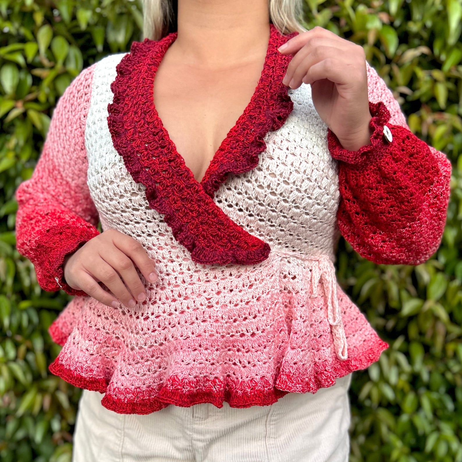 Crochet Bridal Robe Pattern: Victoria Wrapped Top/dress (PDF Pattern ...
