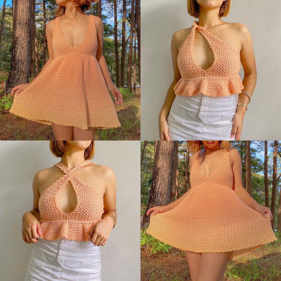Crochet Top/dress Pattern MYSTIQUE DRESS by Hookloops Ph - Etsy UK