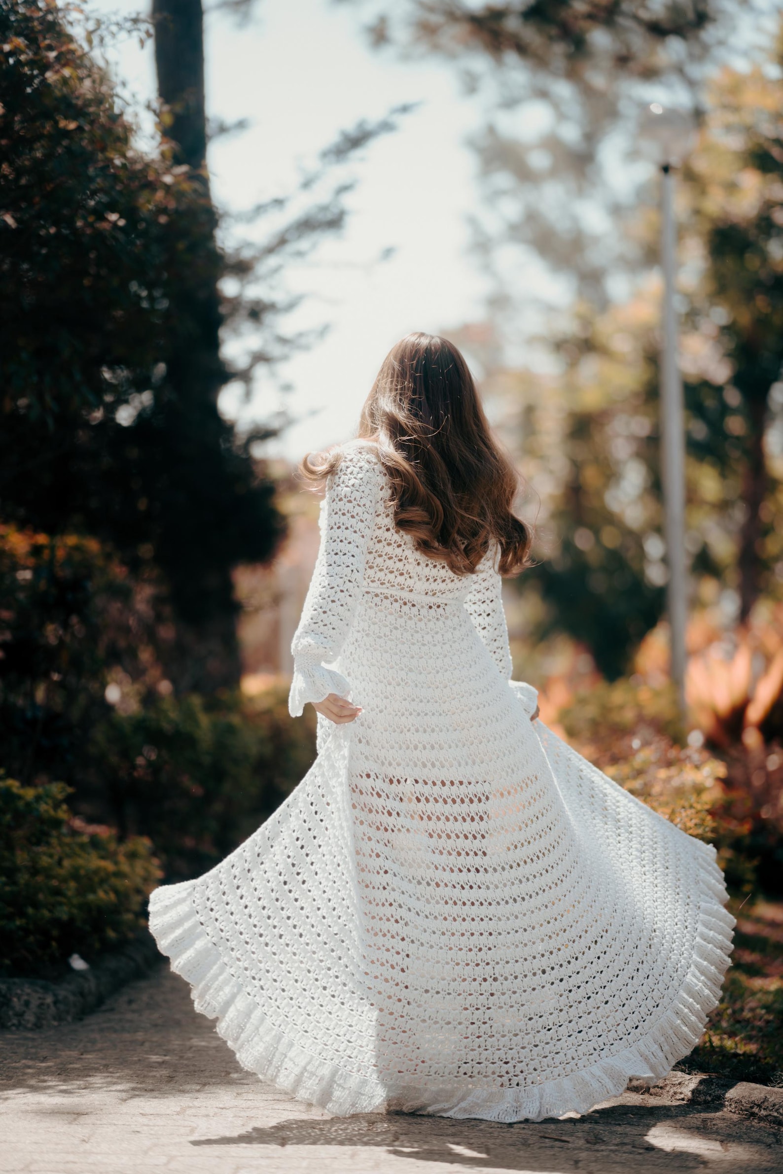 Crochet Bridal Robe Pattern: Victoria Wrapped Top/dress (PDF Pattern ...