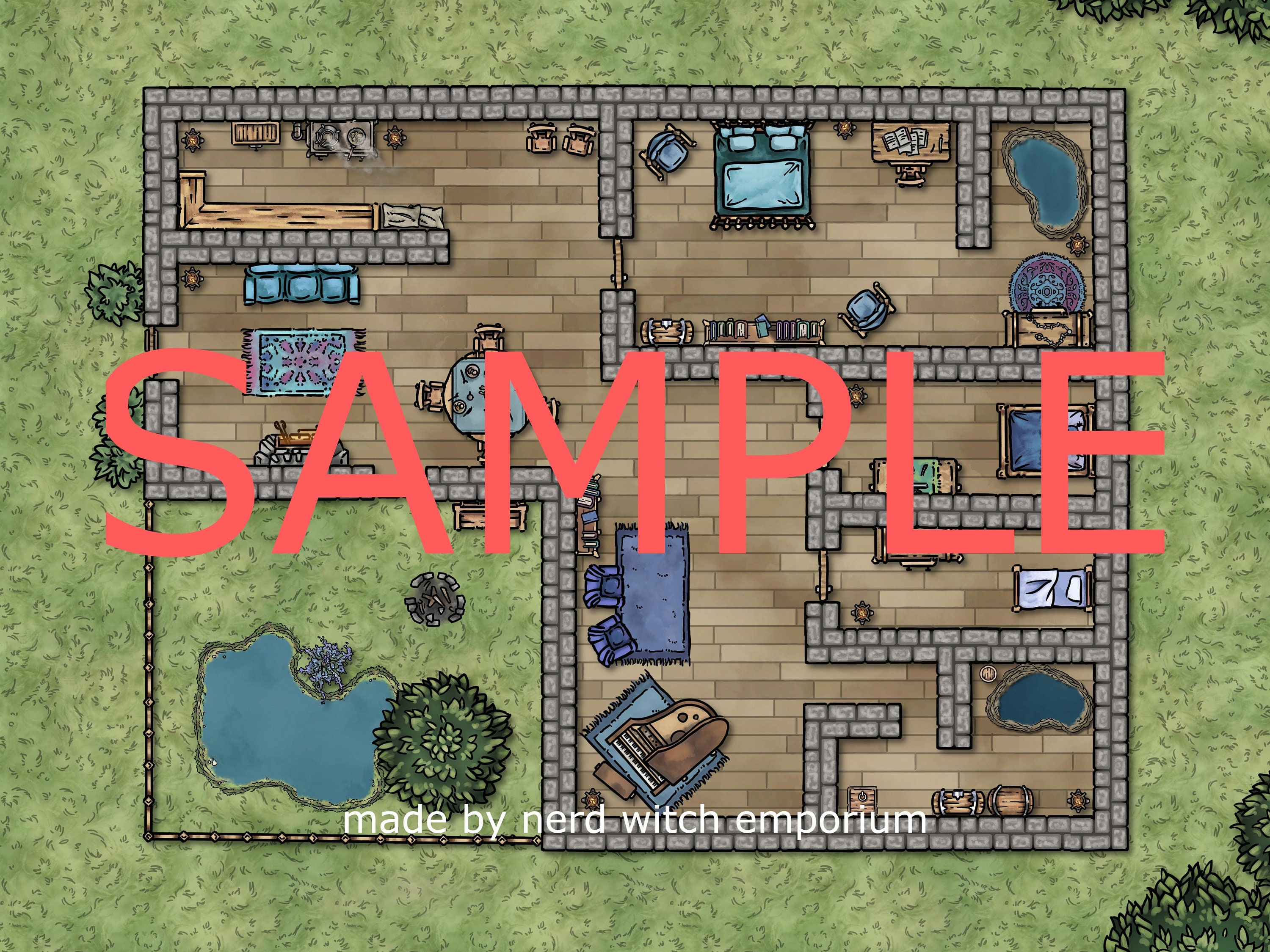 Pathfinder Floor Plan Map
