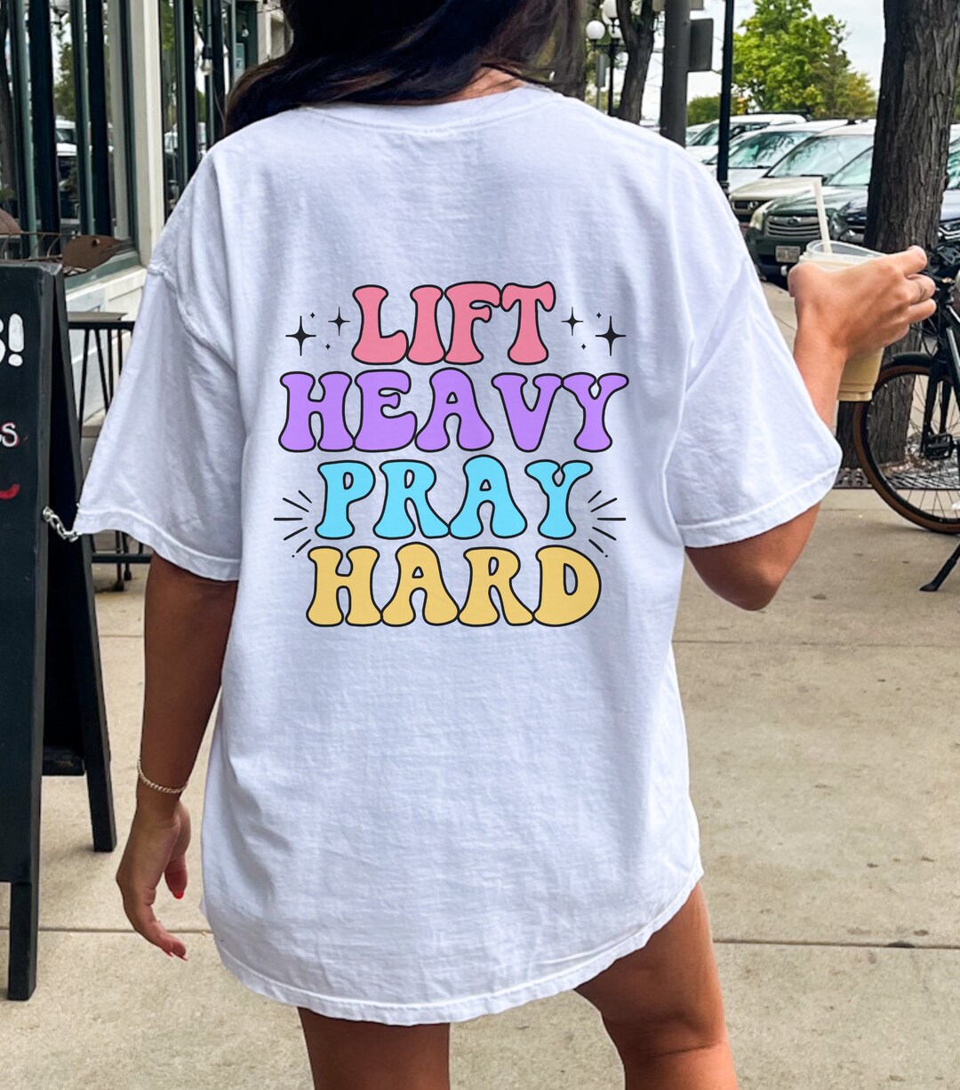 Lift Heavy Pray Hard Gym Shirt, Trendy Christ Gym Buddy Hoodie, Gym ...