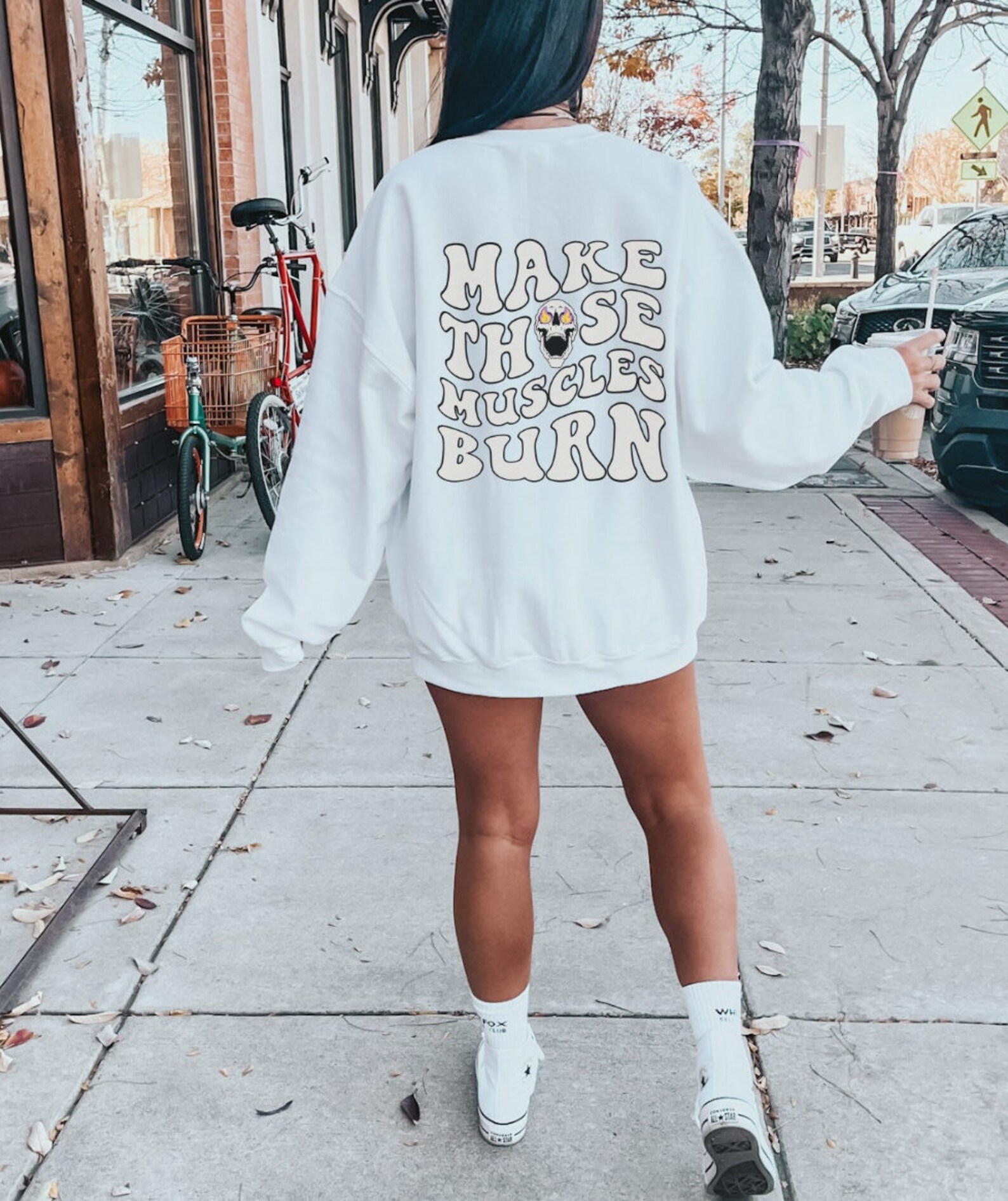 Oversized Workout Shirt, Muscle Mommy, Comfort Colors, Pump Cover T ...