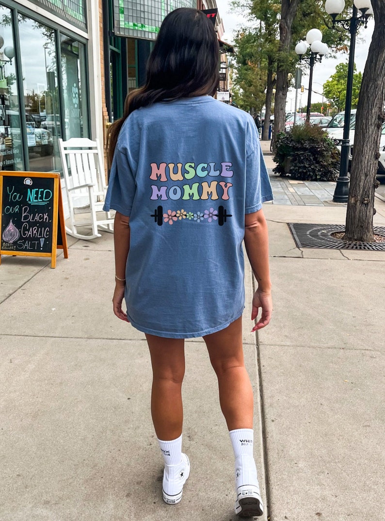 Muscle Mommy Shirt Comfort Colors Pump Cover T Shirt Gym - Etsy