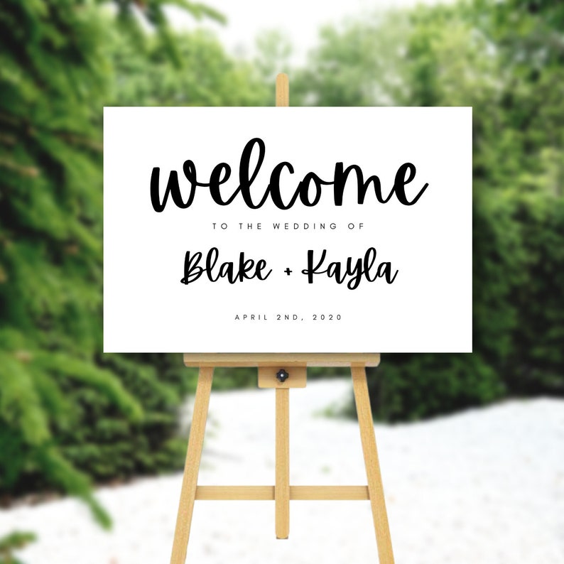 Editable Wedding Sign Bundle Wedding Reception Signs | Etsy