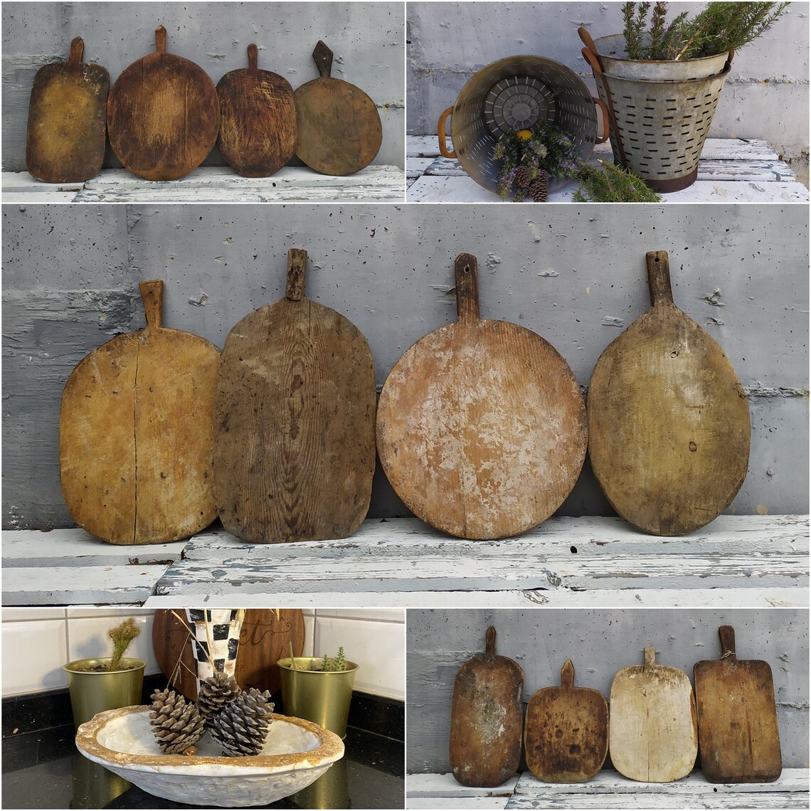 Antique Wooden Board Antique Handcrafted Wood Home Decor | Etsy