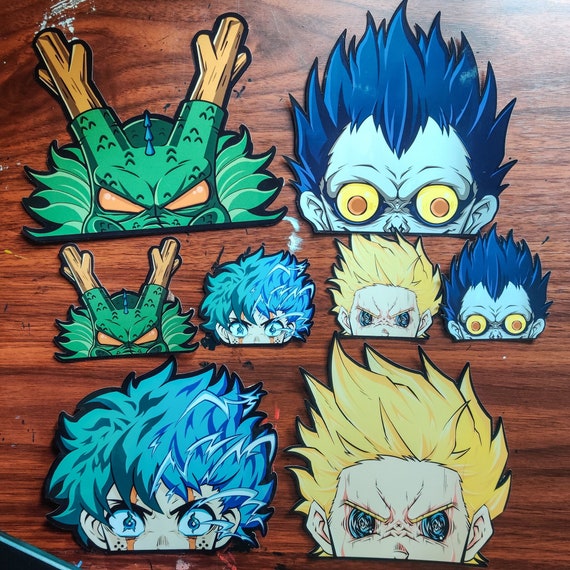 Anime Peeker Stickers - Etsy