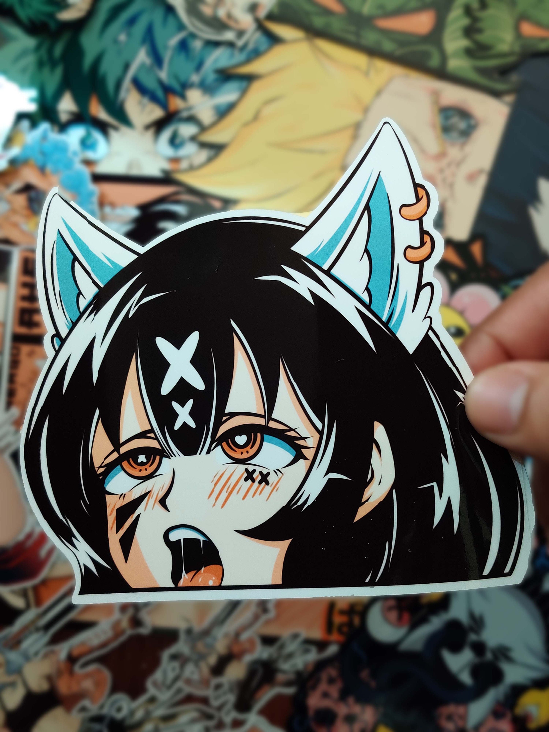 Catgirl Stickers | Etsy