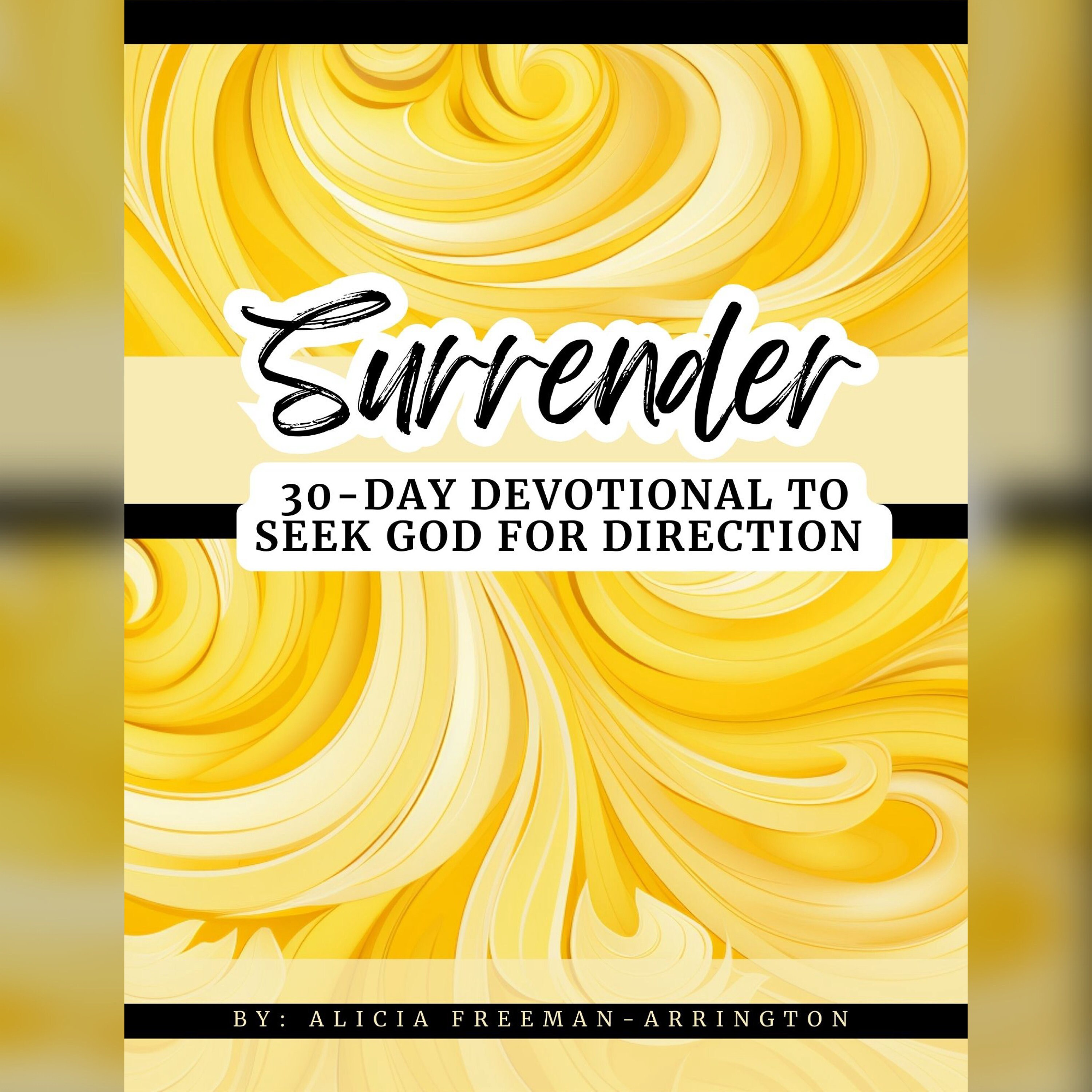 Surrender: 30-day Devotional to Seek God for Direction Printable ...
