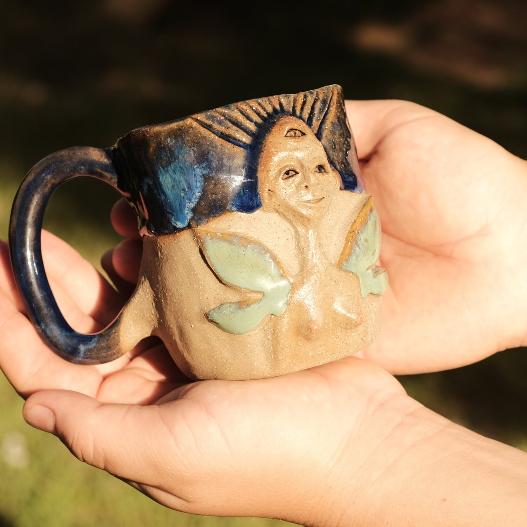 Ethereal Fairy Mug: Handbuilt Fantasy Delight for DND Lovers ...