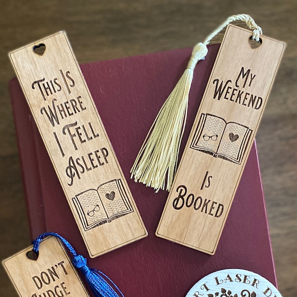 Funny Bookmarks - Etsy