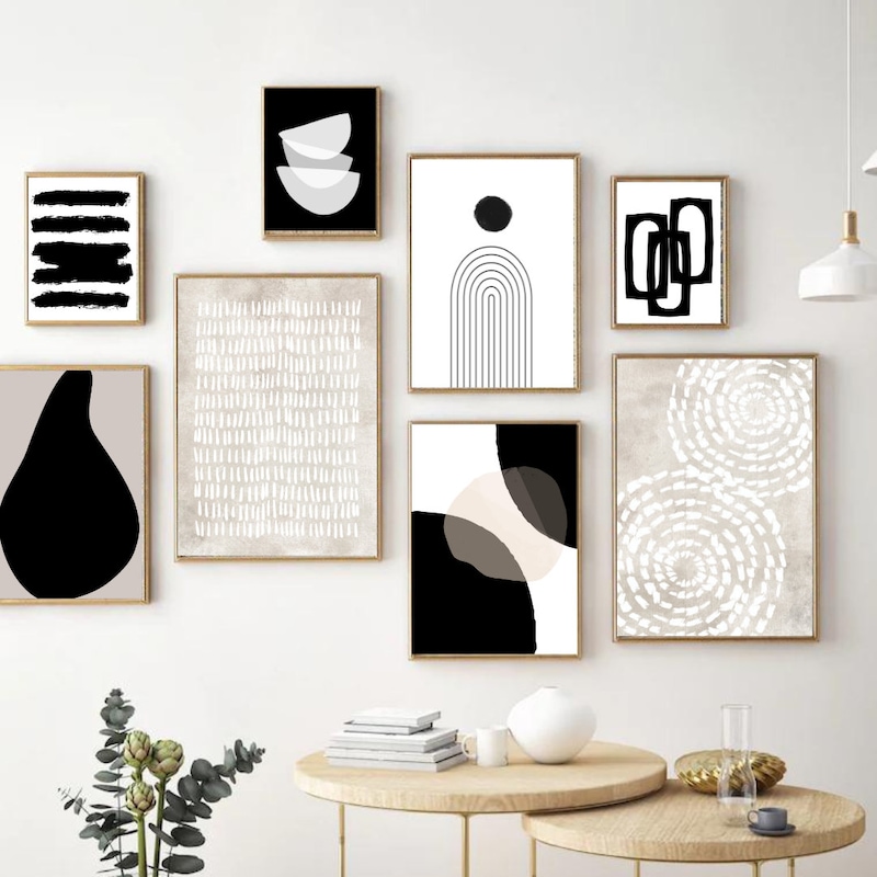 Modern Line Art - Etsy