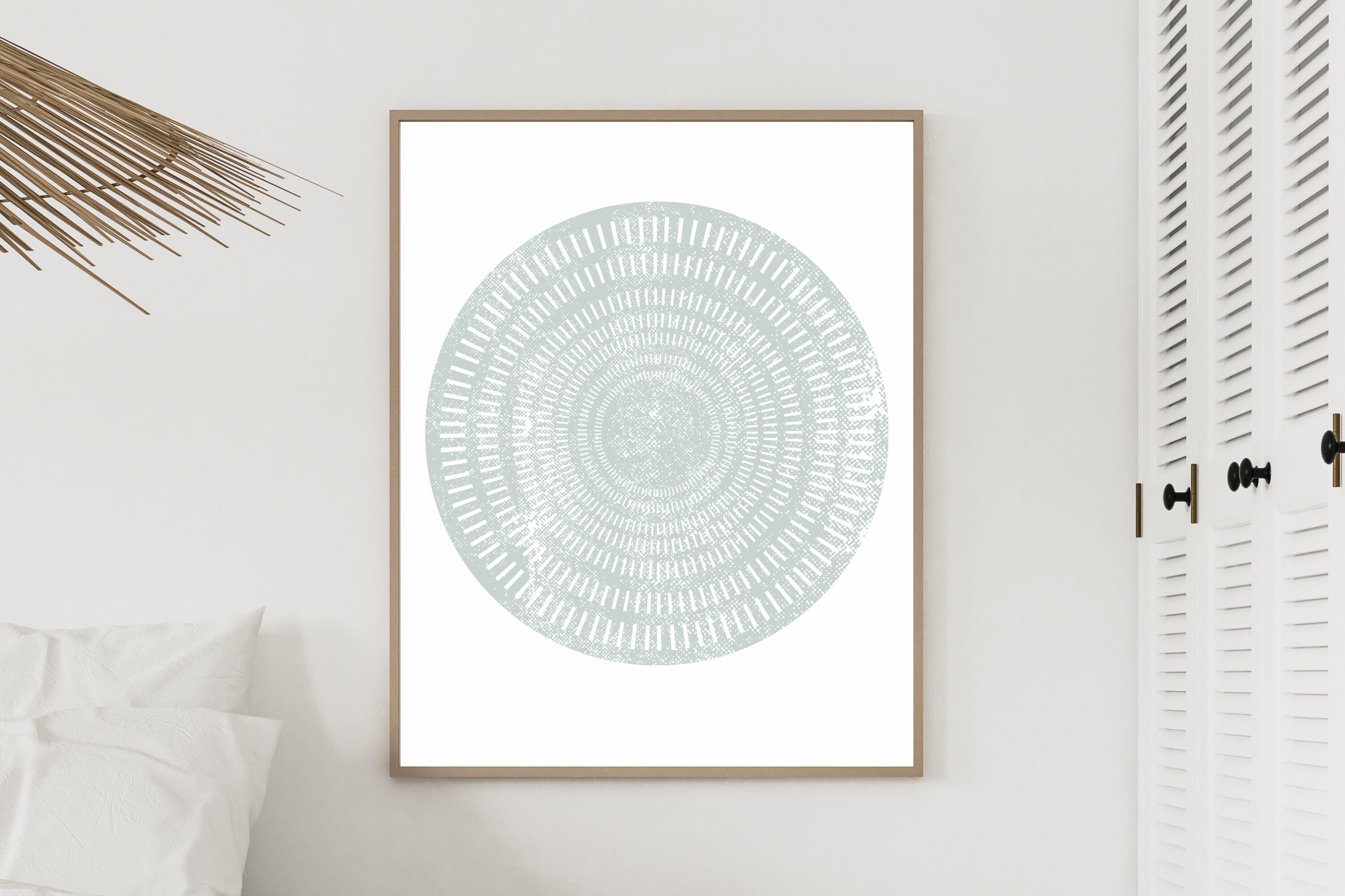 Beach Abstract Art Beach Printable Geometric Art Coastal | Etsy