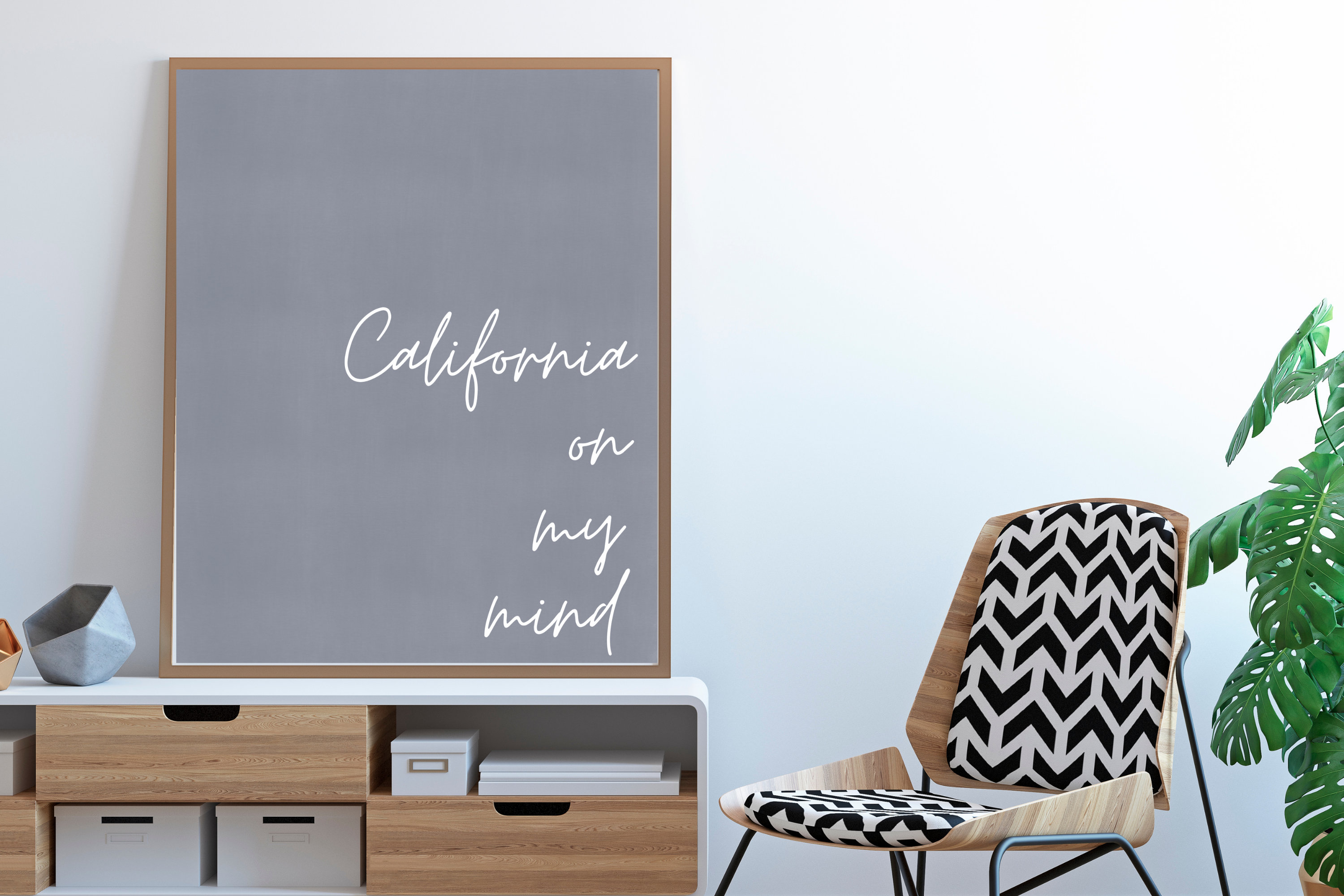 California Wall Art Print Quote Printable Script Quote Wall - Etsy
