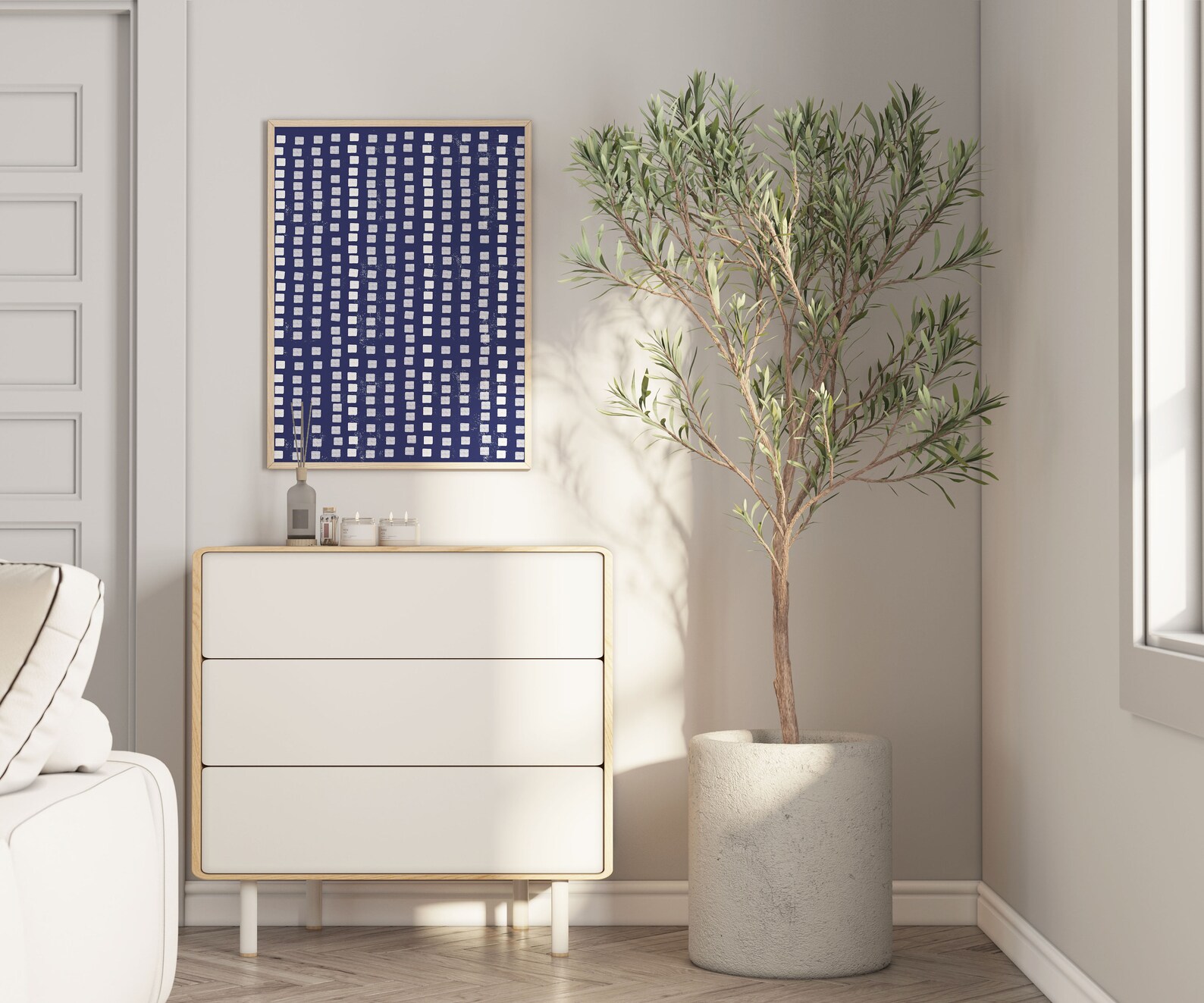 Abstract Printable Wall Art Indigo Blue Print Modern - Etsy