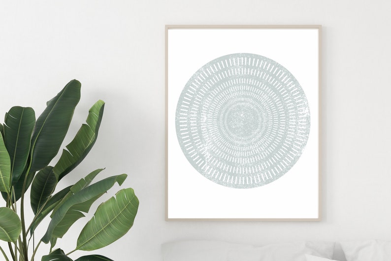 Beach Abstract Art Beach Printable Geometric Art Coastal | Etsy