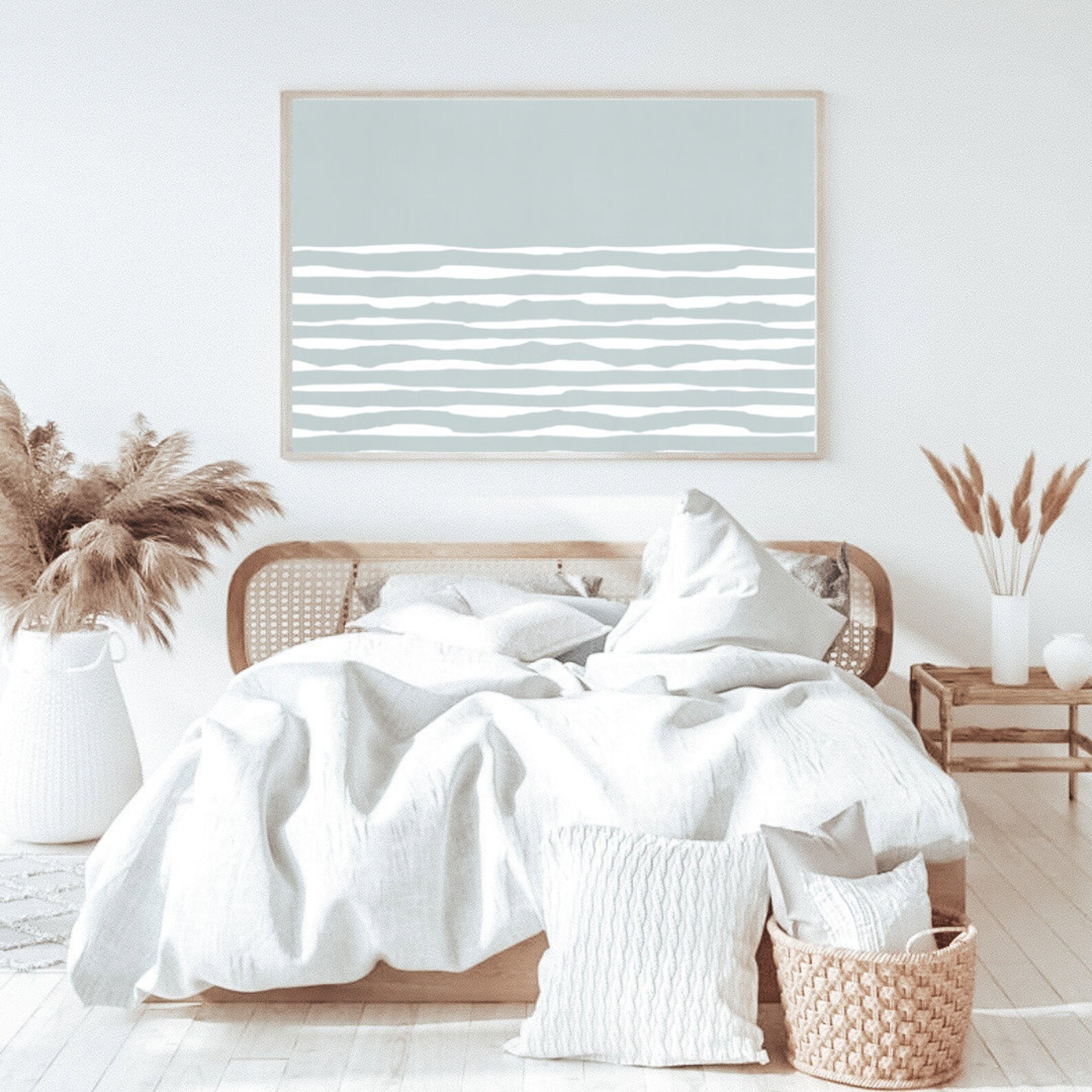 Abstract Beach Art Beachy Print Coastal Art Original Boho - Etsy