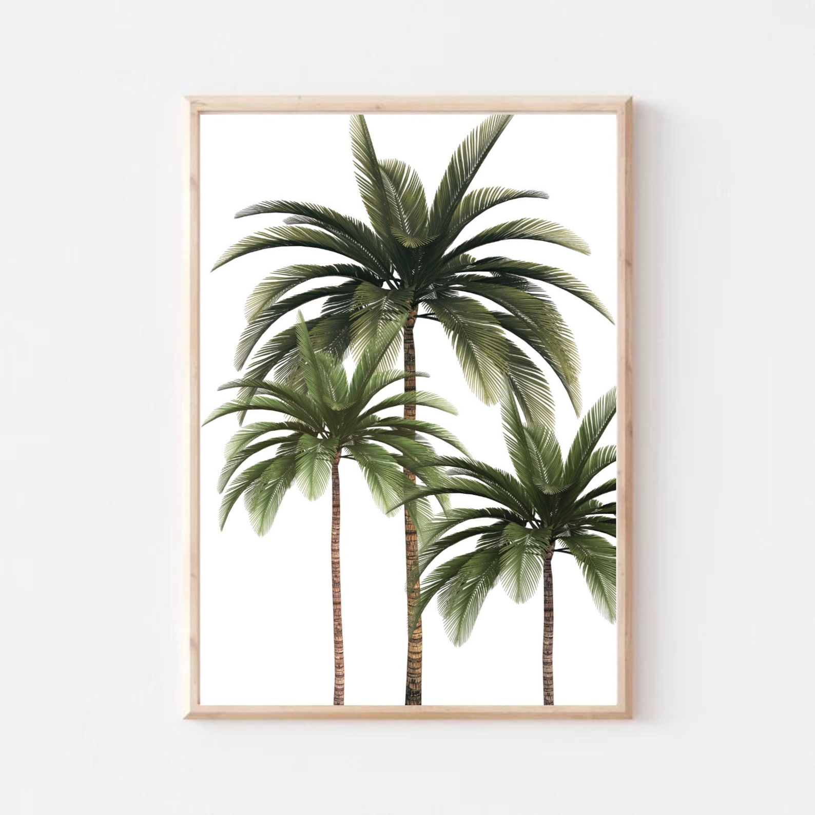 Palm Tree Print Palm Tree Wall Art Palm Tree Poster Palm - Etsy