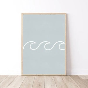 Boho Beach Wall Art, Beach Gallery Wall, Set of 5 Prints, Coastal Wall ...