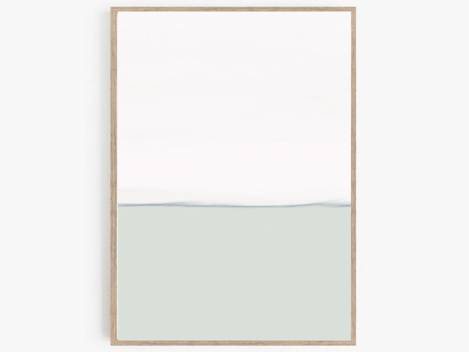 Minimalist Beach Art Minimalist Painting Coastal Printable | Etsy