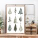 Christmas Wall Art Set, Set of 6 Prints, Christmas Gallery Wall ...