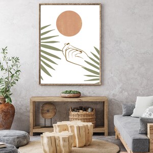 Self Love Prints, Boho Gallery Wall, Set of 5 Prints, Neutral Wall ...