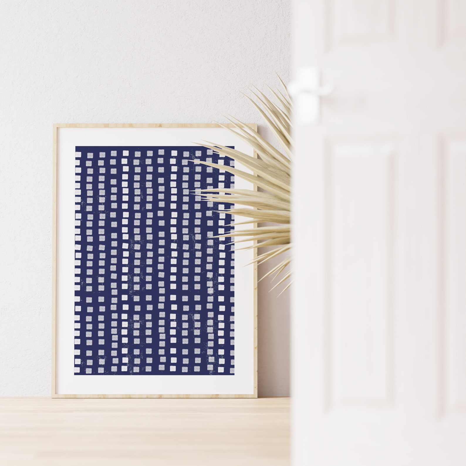 Abstract Printable Wall Art Indigo Blue Print Modern - Etsy