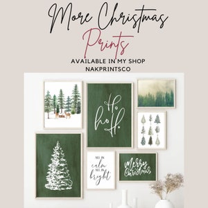 Christmas Cheer Print, Christmas Wall Art, Christmas Printable, Elf ...